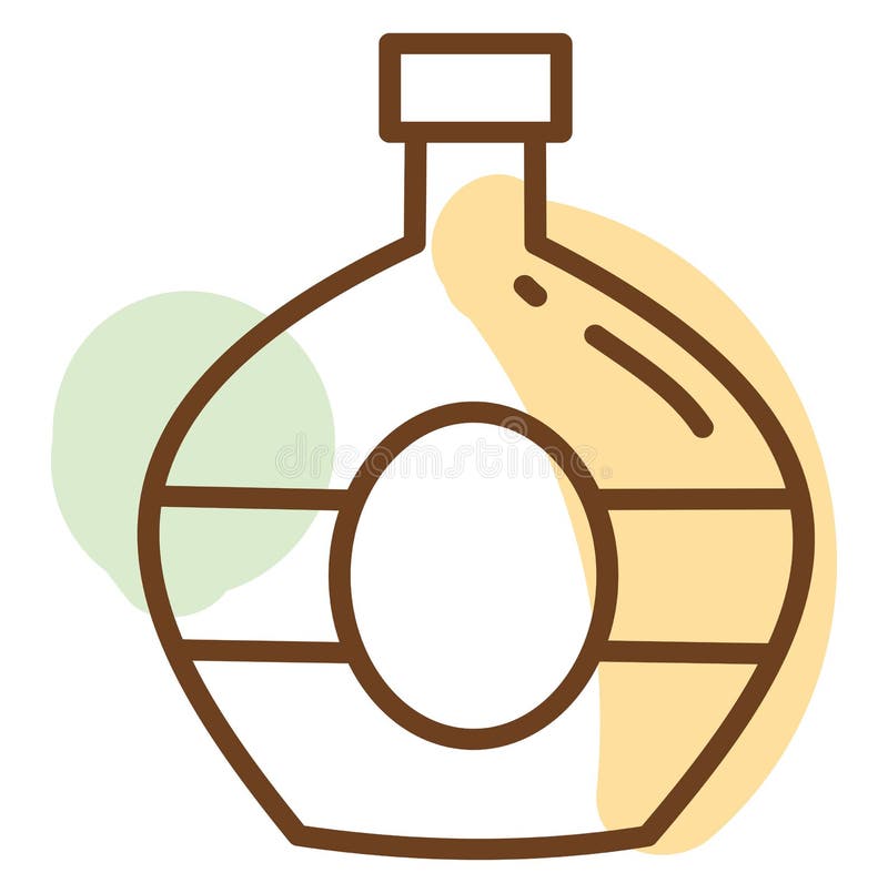 Alcoholic glass, icon stock vector. Illustration of white - 261061561