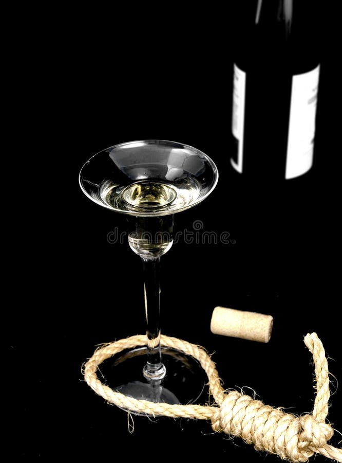 Alcohol Slave or Alcoholism Stock Photo - Image of combination, hand ...