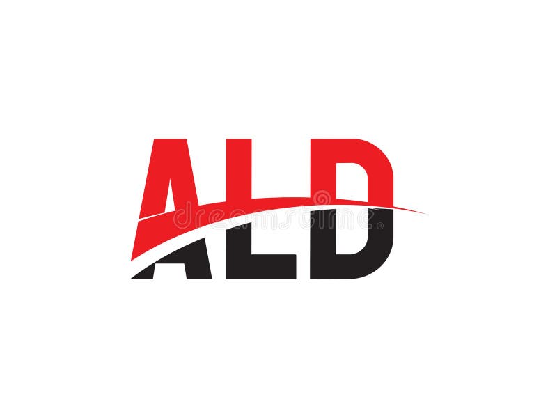 ALD Letter Initial Logo Design Vector Illustration Stock Vector ...