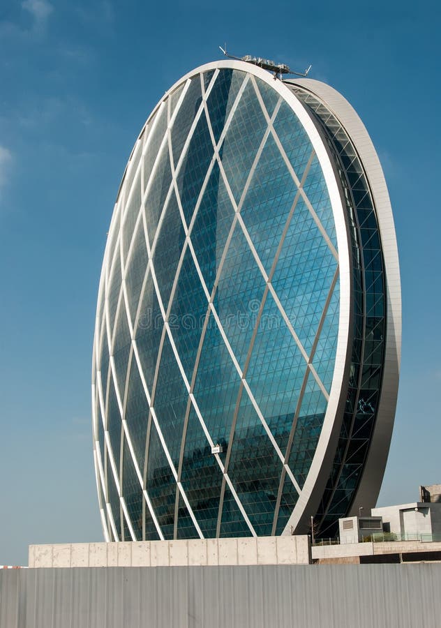 Aldar Building in Abu Dhabi Editorial Image - Image of dhabi, glass ...
