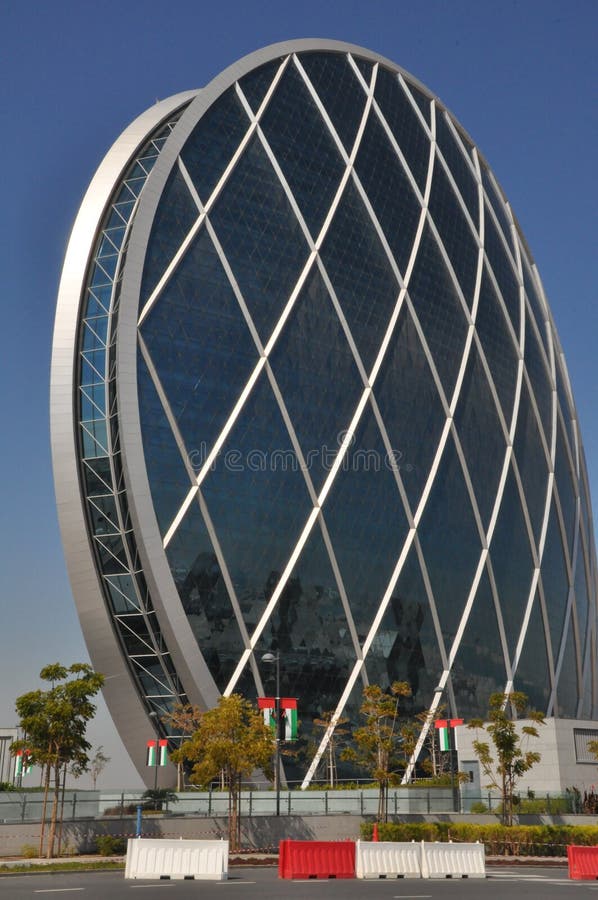 Aldar HQ Modern Architecture Abu Dhabi Editorial Photo - Image of arab ...