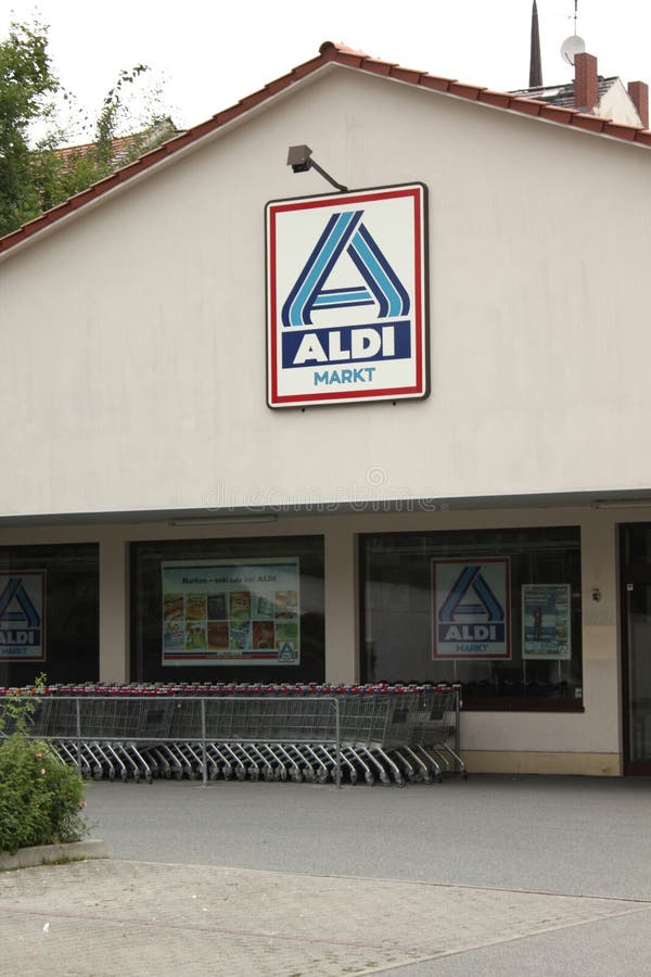 Aldi markt in Germany editorial stock image. Image of market - 177565734