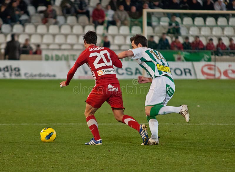 Alejandro Castro from Girona F.C. Match League Editorial Stock Photo ...