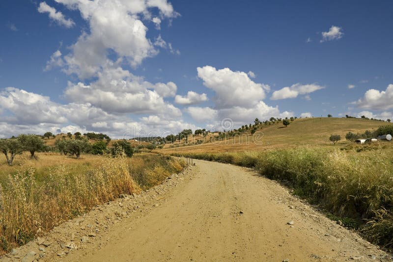 Alentejo landscape stock photo. Image of portugal, environment - 7143076