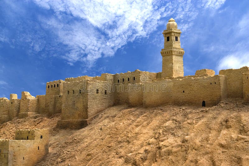Aleppo Citadel Syria stock image. Image of religion, landmark - 5399855