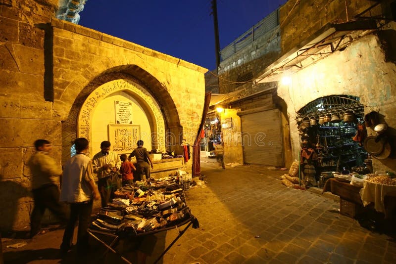 Aleppo City editorial photo. Image of city, vendor, hawker - 22443616