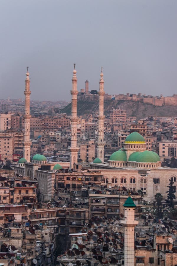 Aleppo City in Syria at Sunrise in 2020 Editorial Photography - Image ...