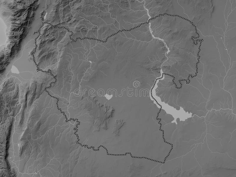 Aleppo, Syria. Grayscale. No Legend Stock Illustration - Illustration ...