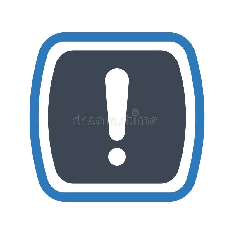 Alert attention icon stock vector. Illustration of traffic - 227856328