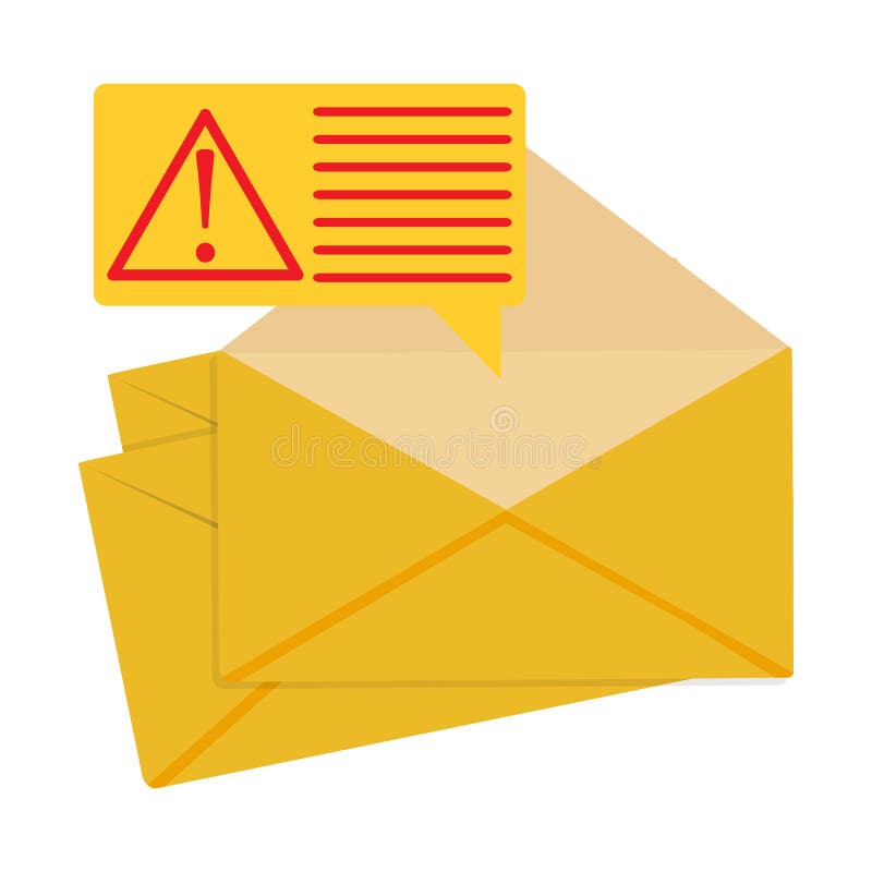 Alert, Attention Notification. Important Reminder. Vector Illustration ...