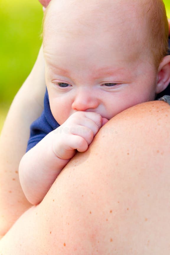 Alert Baby stock image. Image of baby, infant, young - 28362523