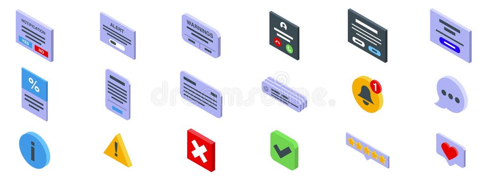 Ui Notification Stock Illustrations – 10,040 Ui Notification Stock ...