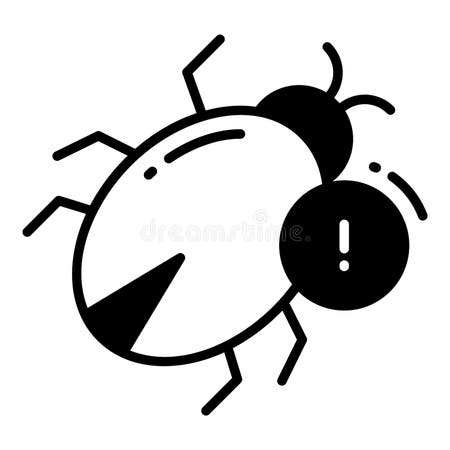 Alert Bug, Protection and Security Vector Icons Set Cyber Computer ...