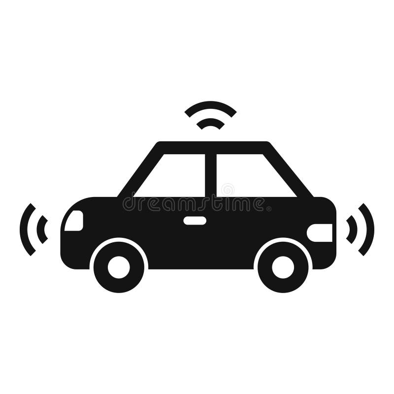 Alert Car Control Icon Simple Vector. Safe Driver Stock Vector ...