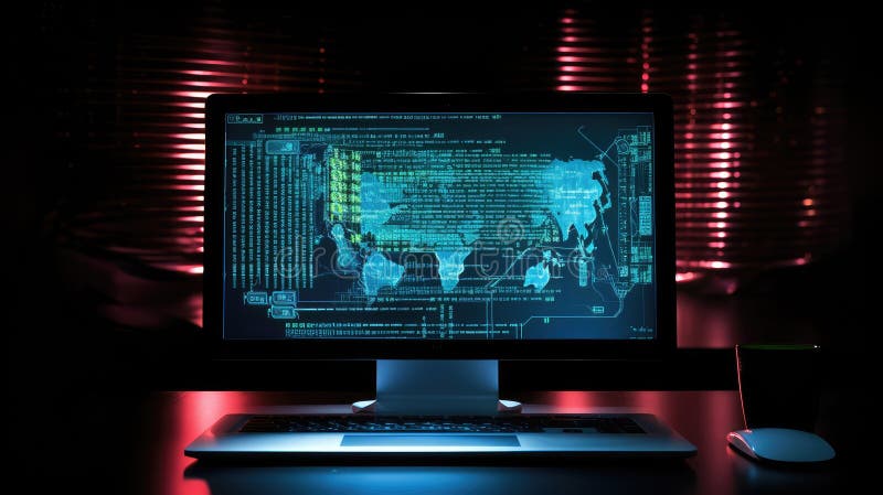 Alert code black stock illustration. Illustration of breach - 369186238