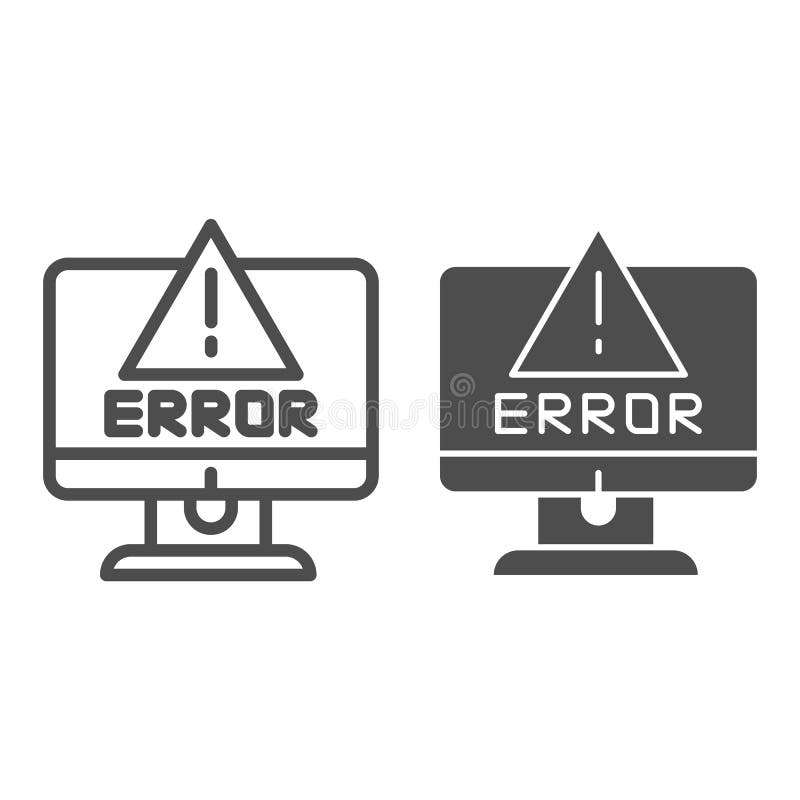 Computer Line Icon Set, Digital Symbols Collection, Vector Sketches, Logo Illustrations, Web ...