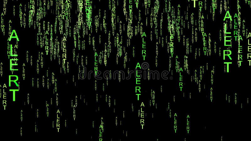 Alert Data on the Web Concept Stock Illustration - Illustration of ...