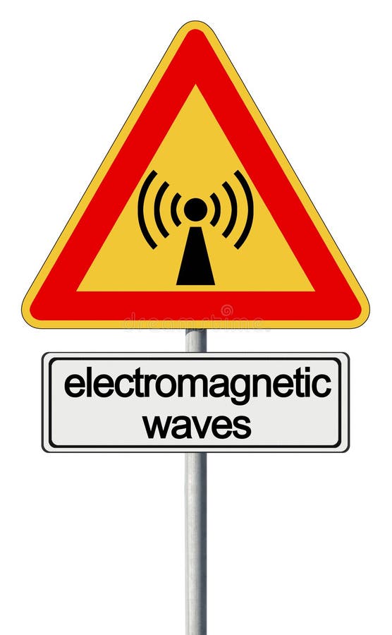 ALERT about ELECTROMAGNETIC POLLUTION EXPOSURE - Concept with Warning ...