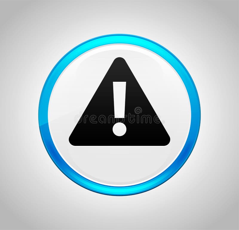 Alert Message Push Button stock illustration. Illustration of graphic ...