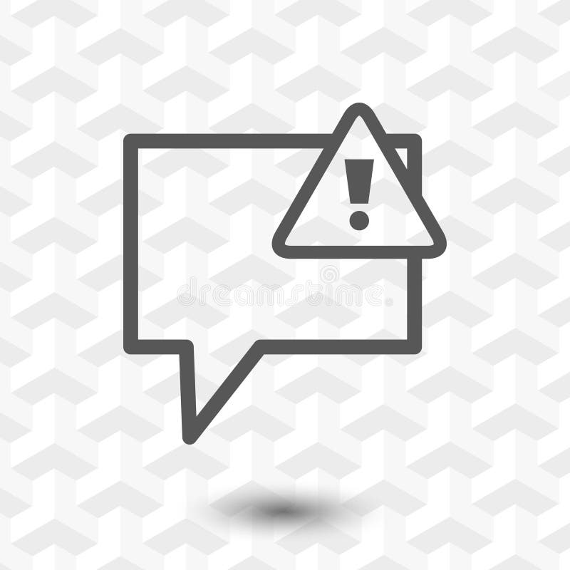 Alert Icon Stock Vector Illustration Flat Design Stock Vector ...