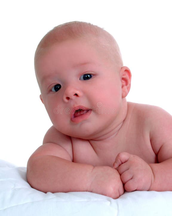 Alert Infant stock photo. Image of attentive, alert, child - 4134734