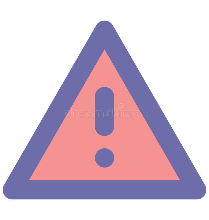 Alert Isolated Vector Icon Which Can Easily Modified or Edit Alert ...
