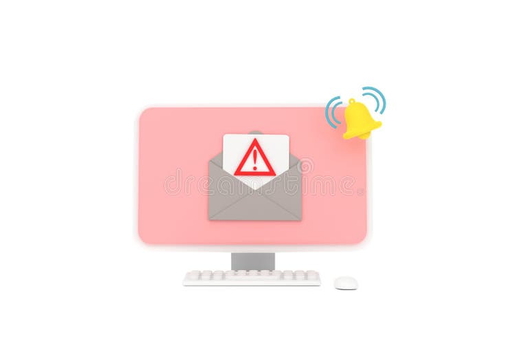 Alert Message Laptop Notification. Danger Error Alerts, Laptop Virus ...