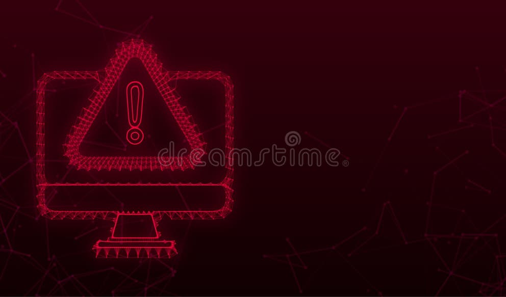 Alert Message Laptop Notification. Danger Error Alerts, Laptop Virus ...