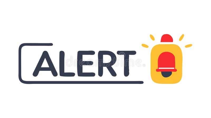 Alert Notification Icon with a Bell for UI Design Vector, Vector Design ...
