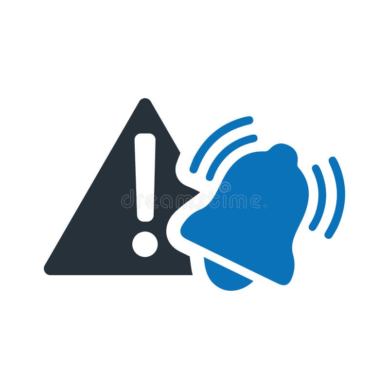 Alert, Notification, Warning Icon. Editable Vector Logo Stock ...