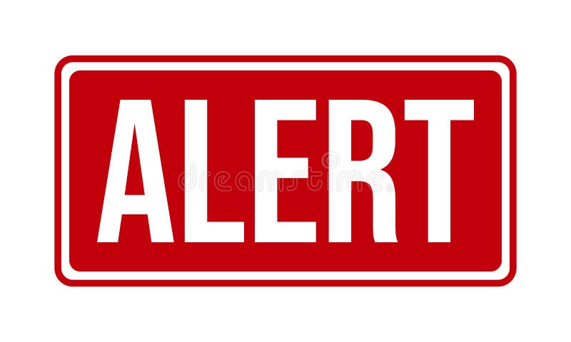 Alert Rubber Grunge Stamp Seal Vector Illustration Stock Vector ...