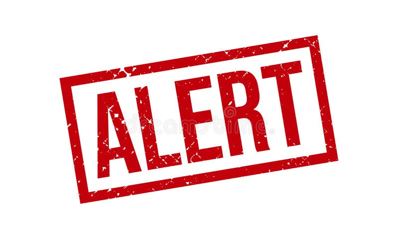 Alert Rubber Grunge Stamp Seal Vector Illustration Stock Vector ...