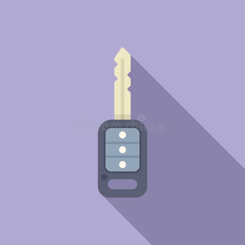 Alert Smart Key Icon Flat Vector. Access Start Stock Vector ...