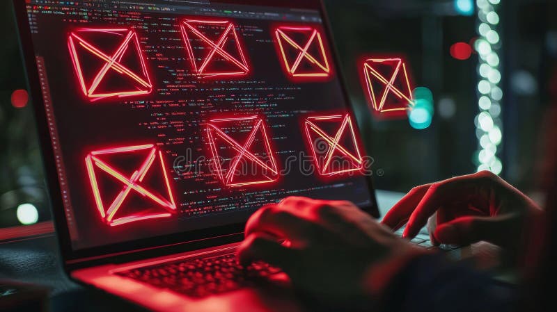 Alert on Spam Viruses, Security Protection Notifications, Junk Mail on ...