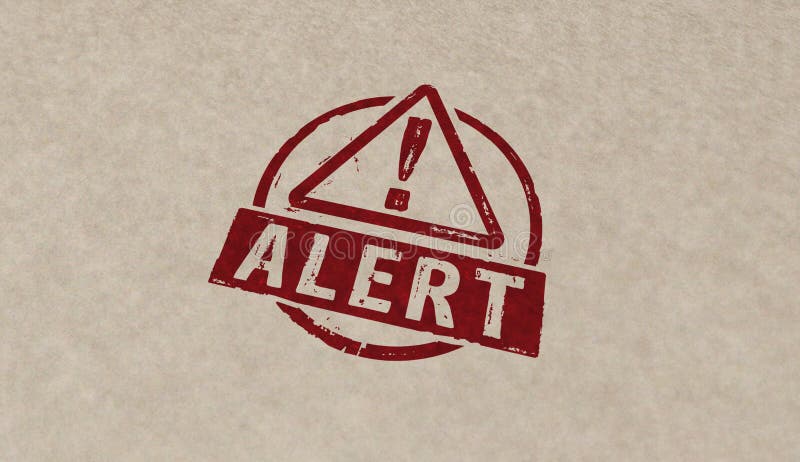 Alert Warning and Caution Stamp and Stamping Stock Illustration ... Alert Warning and Caution Stamp and Stamping Stock Illustration ...