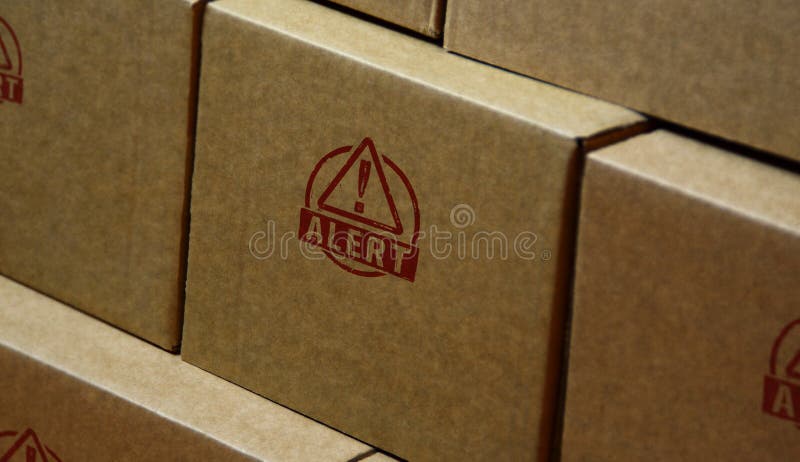 Alert Warning and Caution Stamp and Stamping Stock Photo - Image of ...