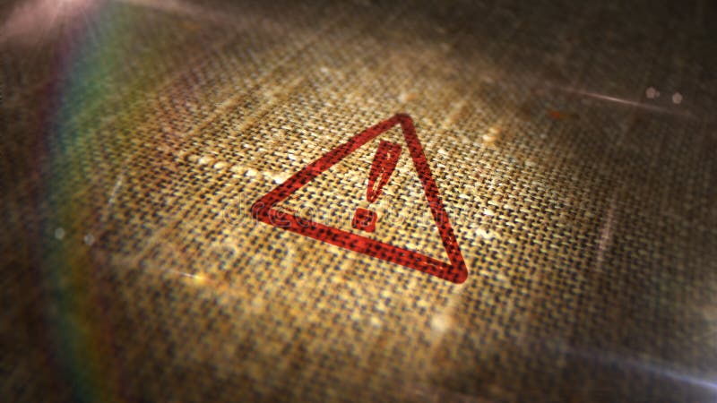 Alert Warning and Caution Stamp and Stamping Stock Image - Image of ...