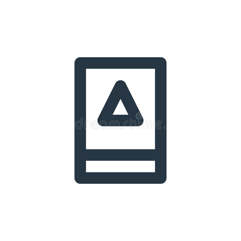 Alert Symbol Icon Vector from Security Concept. Thin Line Illustration ...