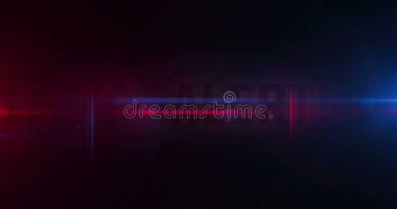 Alert Symbol Light Flashing on Metal Control Panel Lamp Stock Footage ...