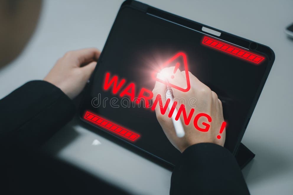 Alert System Warning Error Maintenance System and Internet Security ...