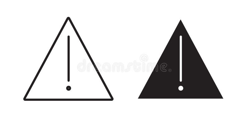 Alert vecor icon set stock vector. Illustration of message - 340707005