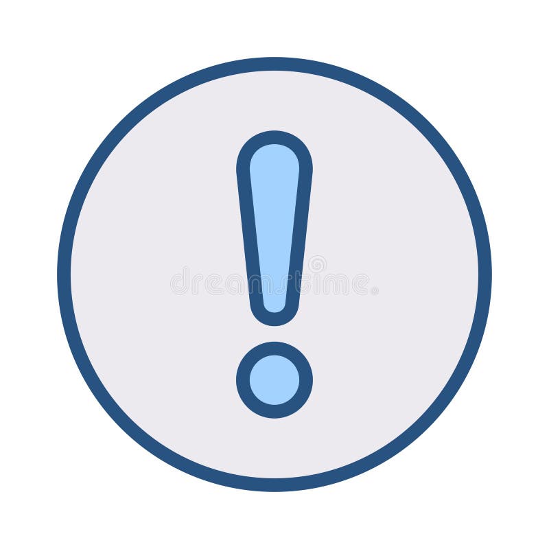 Alert, warning icon stock vector. Illustration of beautiful - 292067147