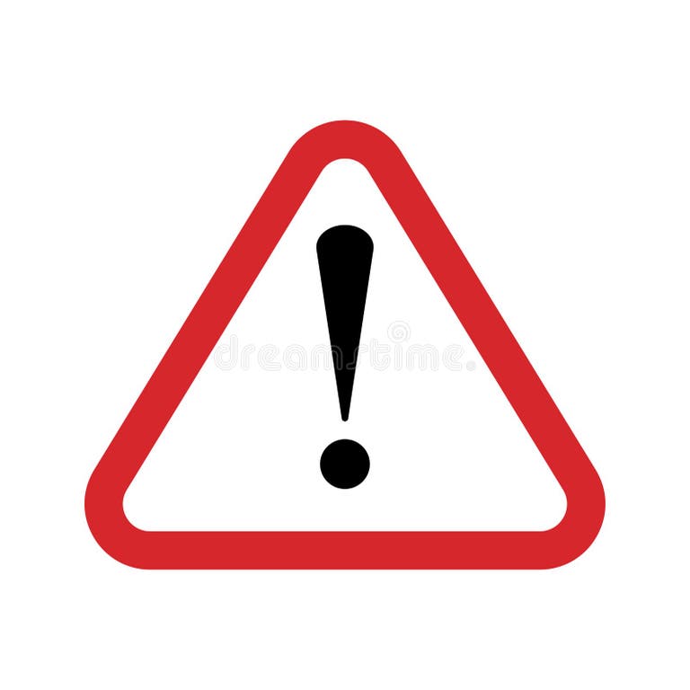 Alert warning icon stock vector. Illustration of accident - 365801150