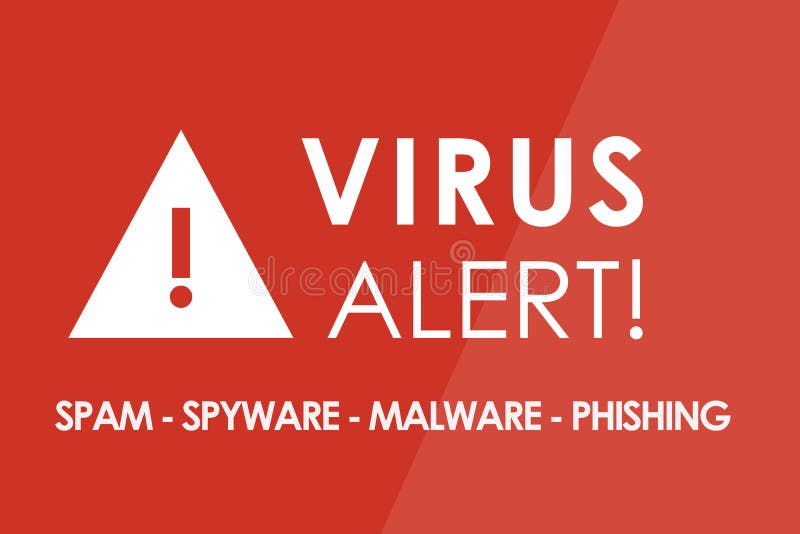 Alerta do vírus ilustração stock. Ilustração de programas - 59560991
