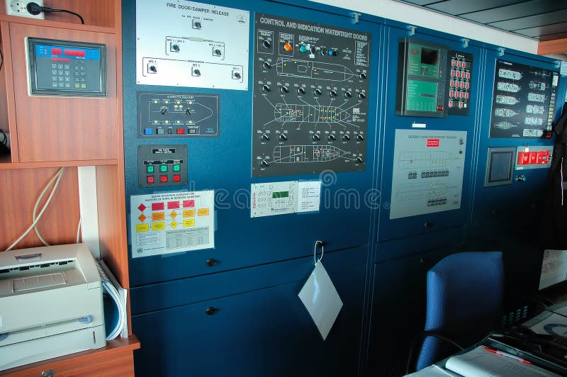 Engine control room stock photo. Image of engine, buttons - 18967942