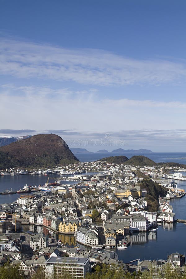 Alesund stock image. Image of atlantic, coastal, deep - 42770667