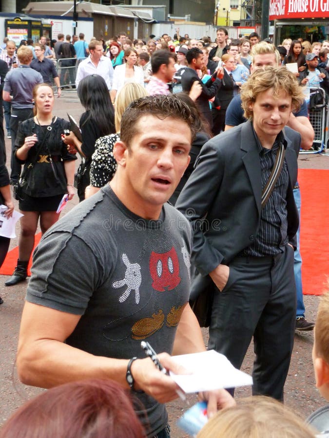 Alex Reid at a Team Premiere Editorial Photo - Image of reid, muscular ...
