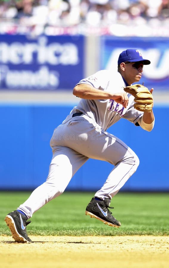 Alex Rodriguez Texas Rangers Editorial Photo - Image of portrait ...
