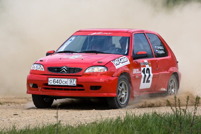 Alex Serov on Sitroen editorial image. Image of outdoors - 9836165