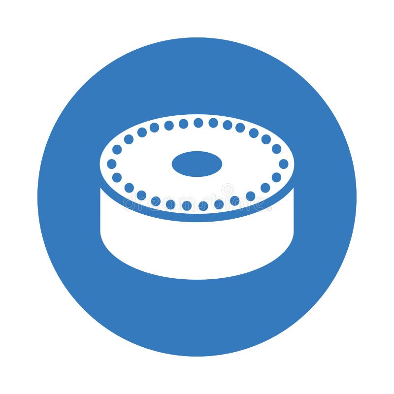 Alexa, Amazon, Dot, Echo, Smart Icon. Blue Color Design Stock Vector ...